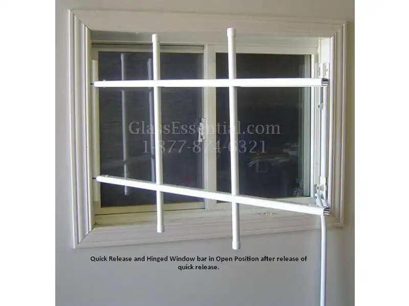 Quick Release Window Bars - Glassessential Quick Release Window Bars - Glassessential